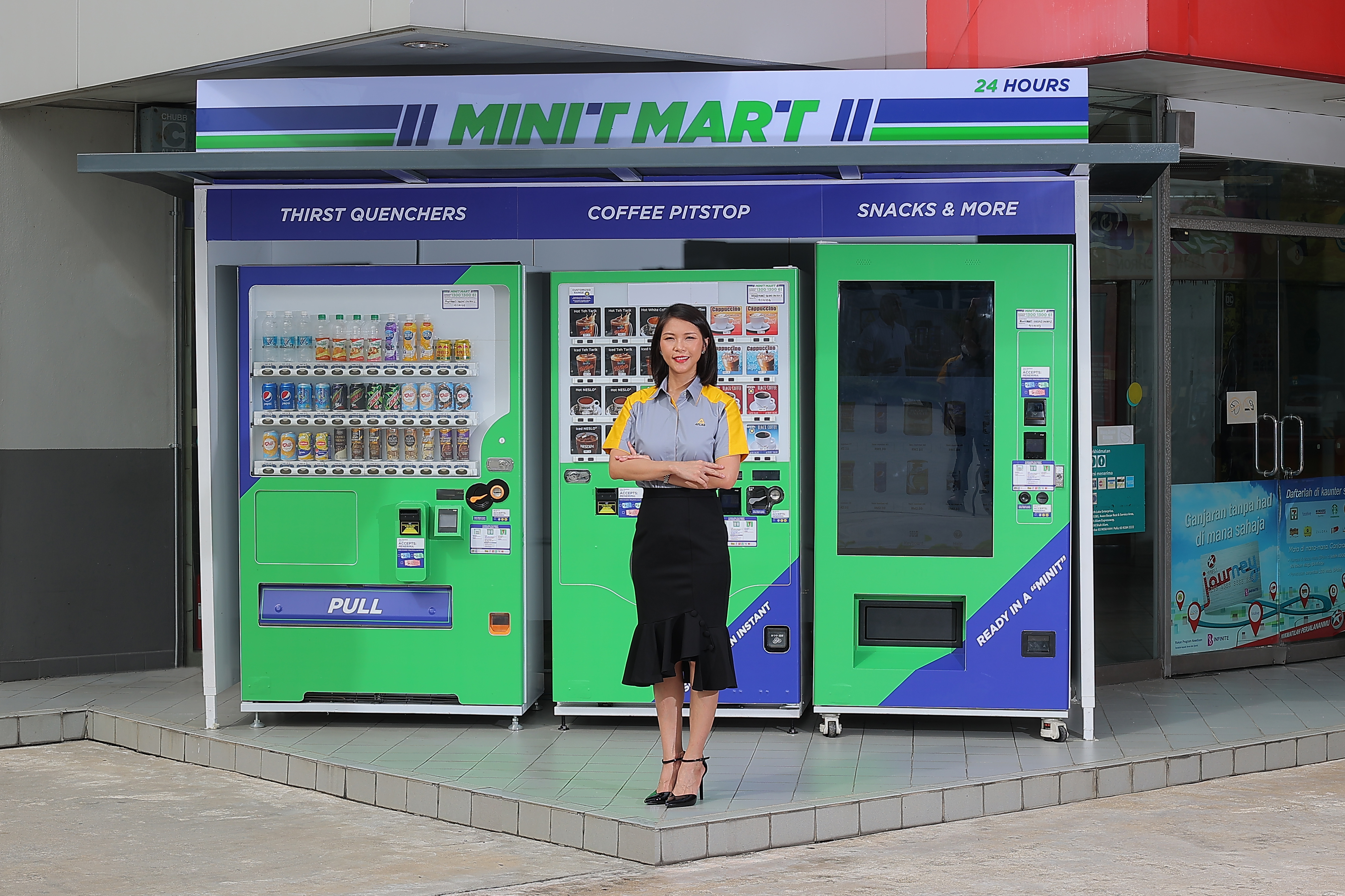 Atlas Vending lancar Minit Mart untuk jimat masa pembelian makanan ...